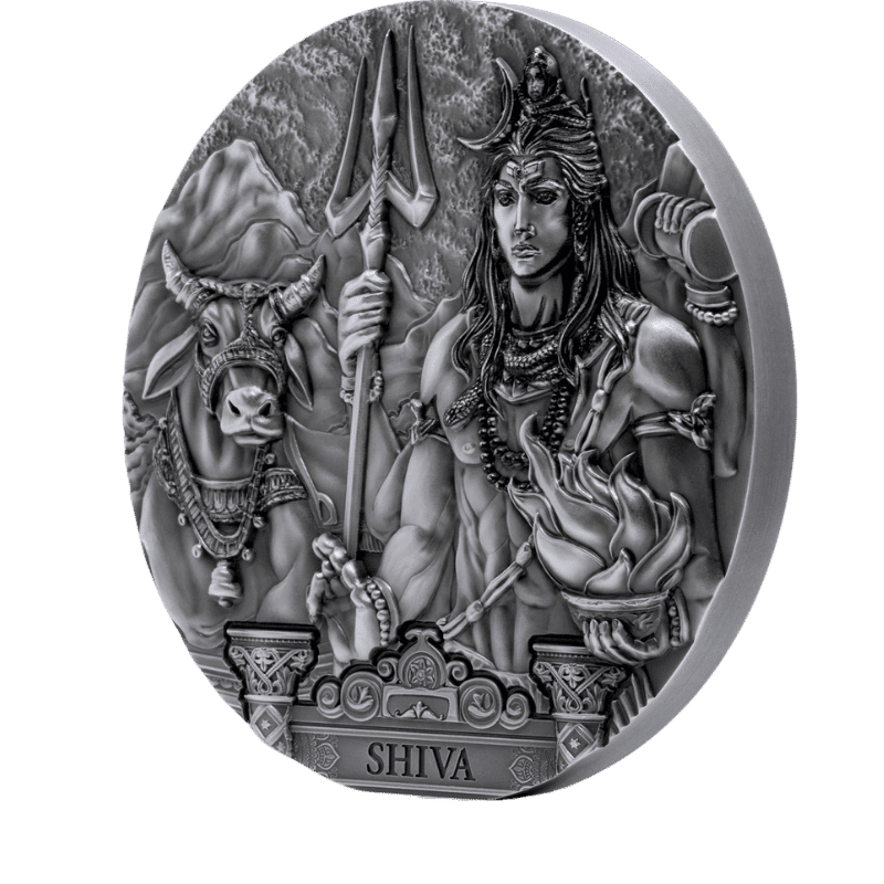 Ancient Gods - Shiva Silver Coin 3 Oz 2020 - Bullion Club