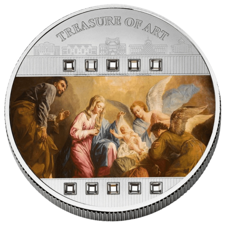 Treasures Of Art - Nativity Of Jesus Christ Silver Coin 1 Oz 2020 ...