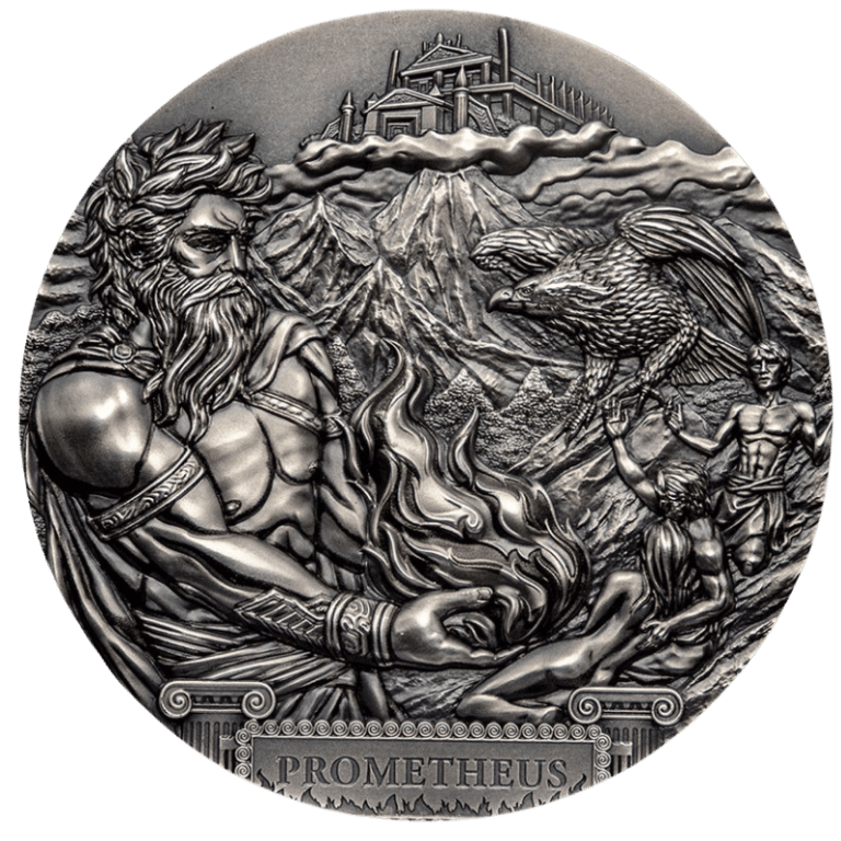 Titans - Prometheus Silver Coin 3 Oz 2020 - Bullion Club