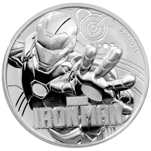 Marvel - Iron Man Silver Coin 1 Oz 2018 - Bullion Club
