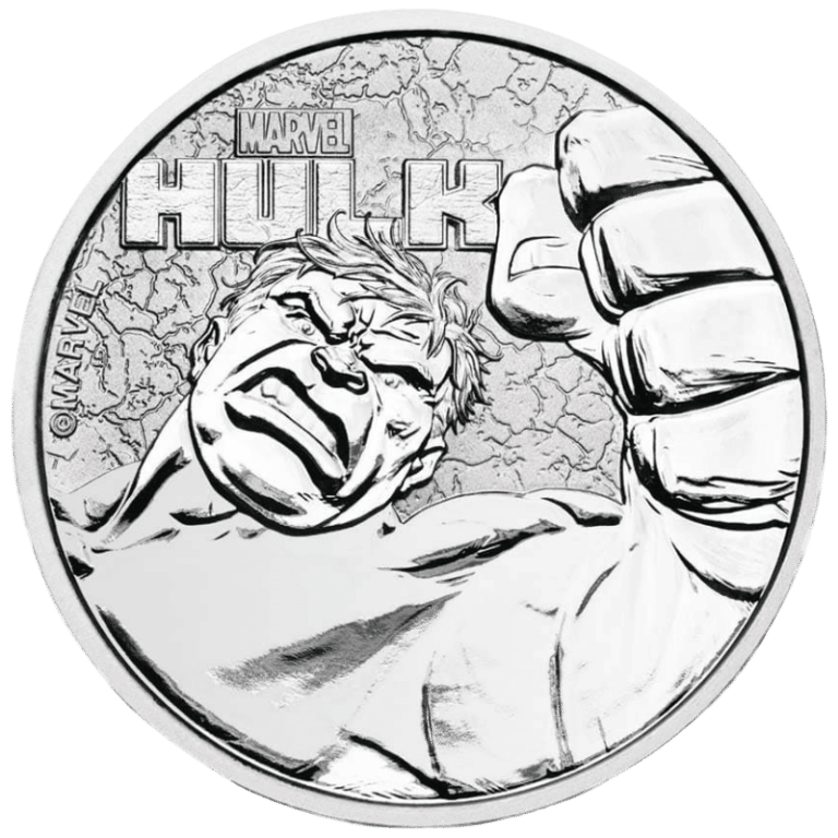 Marvel - Hulk Silver Coin 1 Oz 2019 - Bullion Club