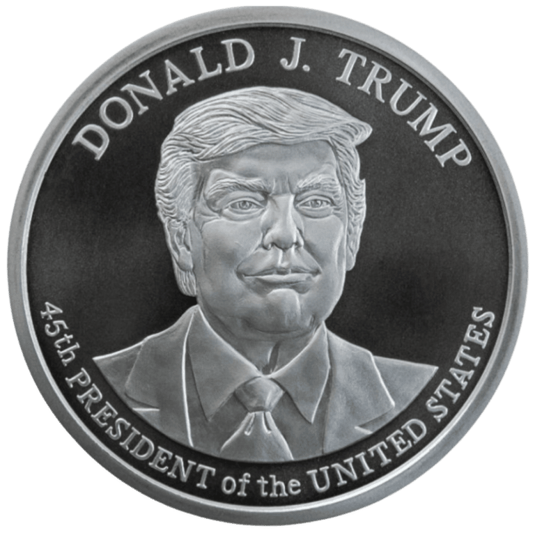 President Donald J. Trump Silver Coin 5 Oz - Bullion Club