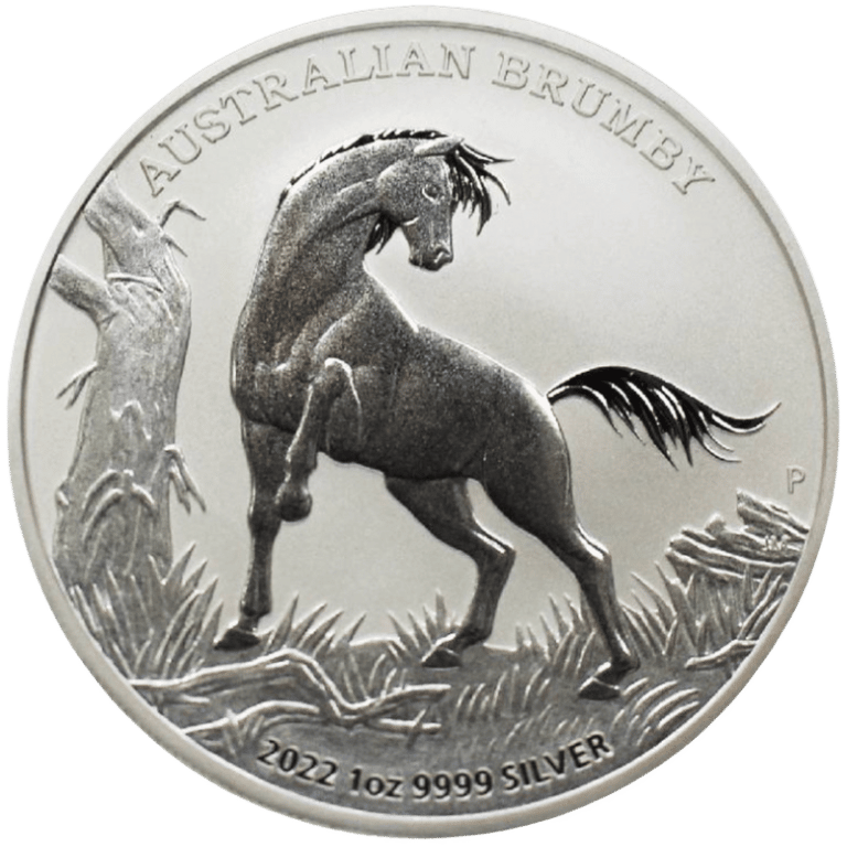 Australian Brumby Silver Coin 1 Oz 2022 - Bullion Club