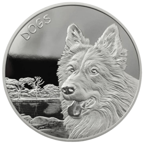 Fiji Dogs Silver Coin 1 Oz 2023 - Bullion Club