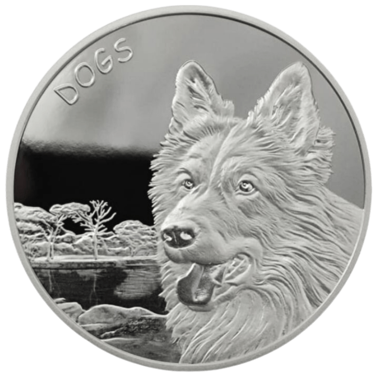 Fiji Dogs Silver Coin 1 Oz 2023 - Bullion Club