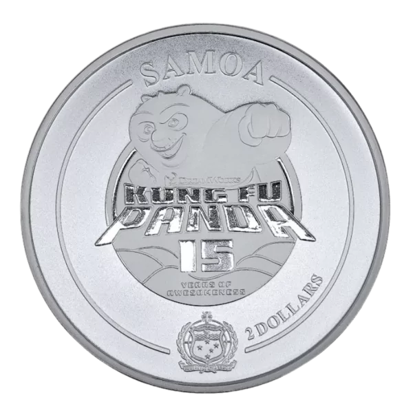 Kung Fu Panda - 15 Years of Awesomeness Silver Coin 1 Oz 2023 - Bullion ...