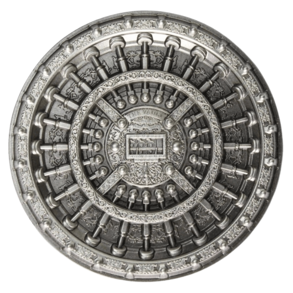 Shield Stacker - The Vault Silver Antiqued Stackable 2 Oz 2022 ...