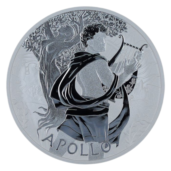 Gods of Olympus – Apollo Silver Coin BU 1 Oz 2023 - Bullion Club