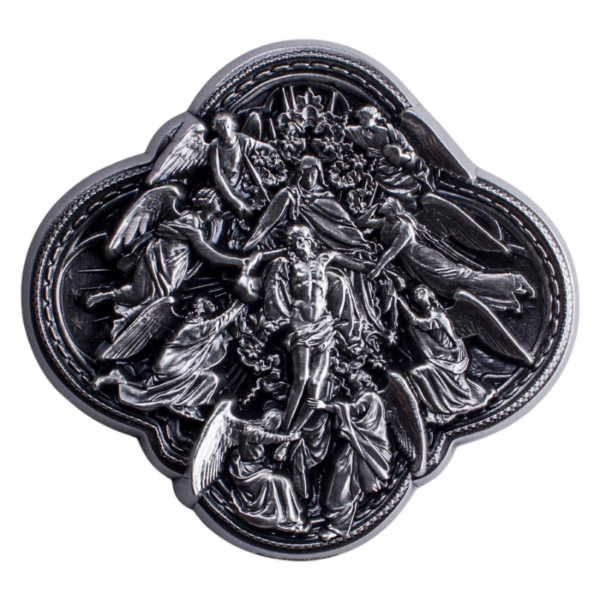 Shield Stacker - Pieta Silver Stackable 2 Oz 2024 - Bullion Club