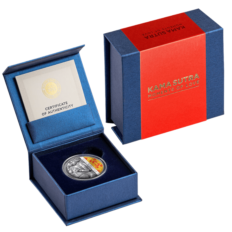 Moments of Love - Kama Sutra II Silver Coin 1 Oz 2025 - Bullion Club