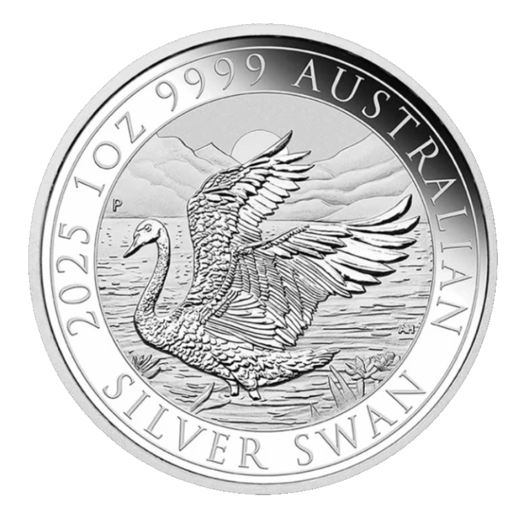 Australian Swan Silver Coin 1 Oz 2025 - Bullion Club