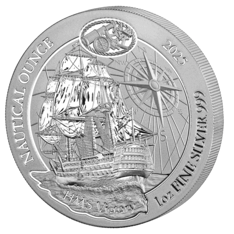 Nautical Ounce – HMS Victory Silver Coin 1 Oz 2025 - Bullion Club