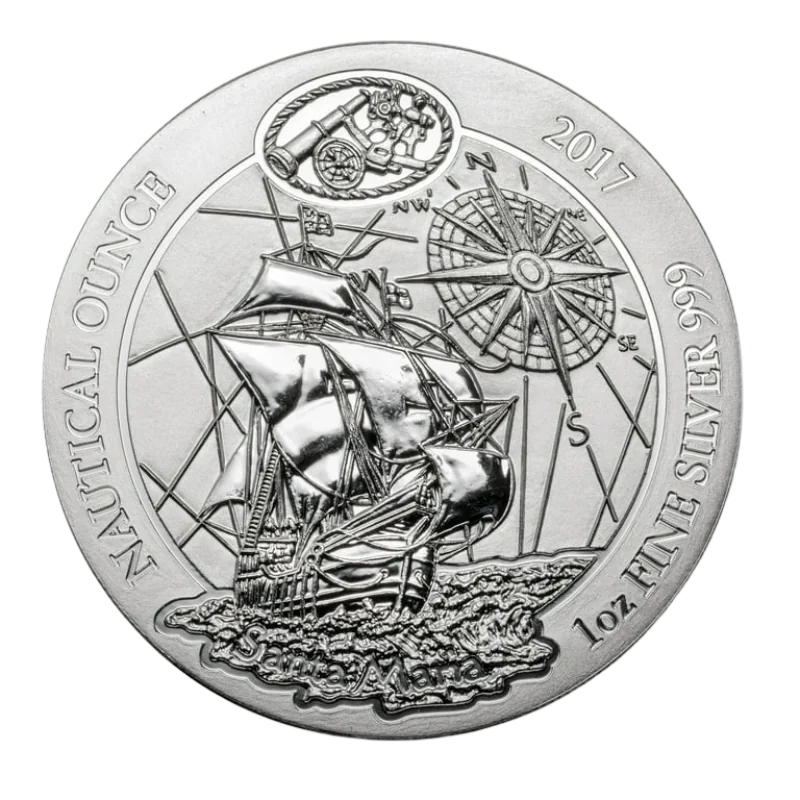 Nautical Ounce – Santa Maria Silver Coin 1 Oz 2017 - Bullion Club