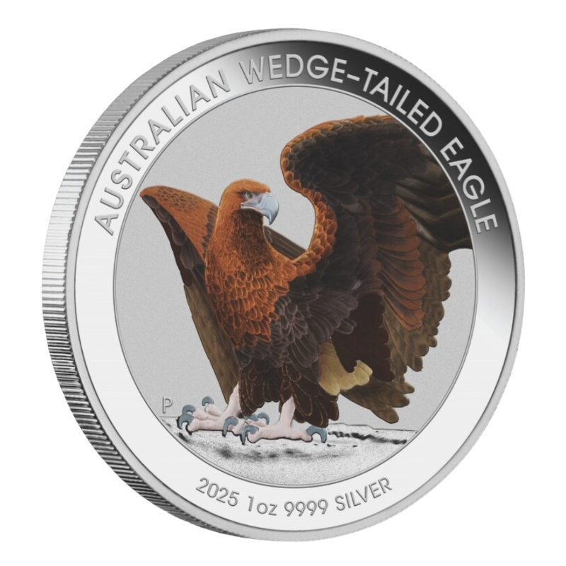 Australian Wedge – Tailed Eagle Silver Color Coin 1 Oz 2025 (In Card ...