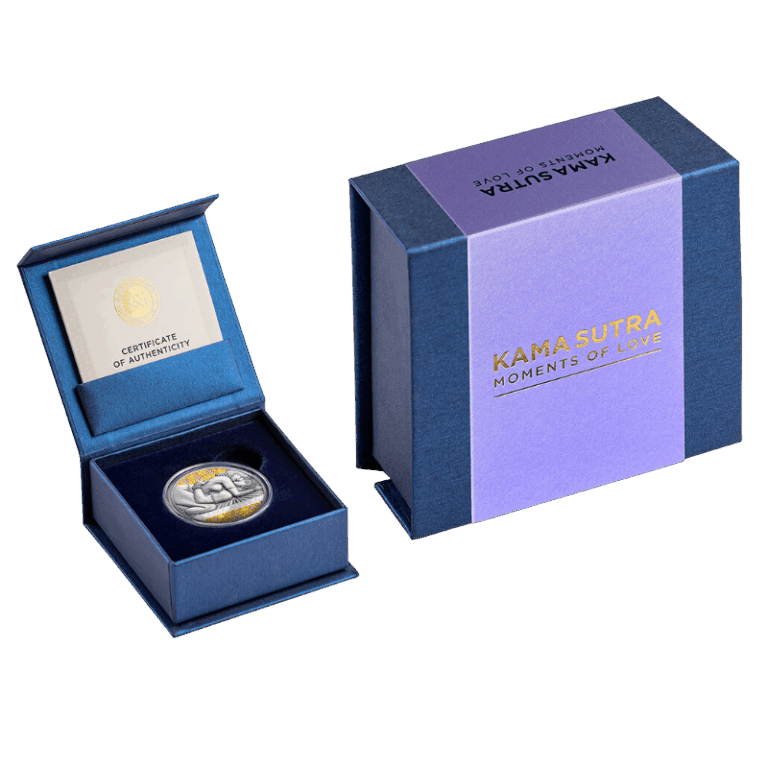 Moments of Love - Kama Sutra III Silver Coin 1 Oz 2026 - Bullion Club