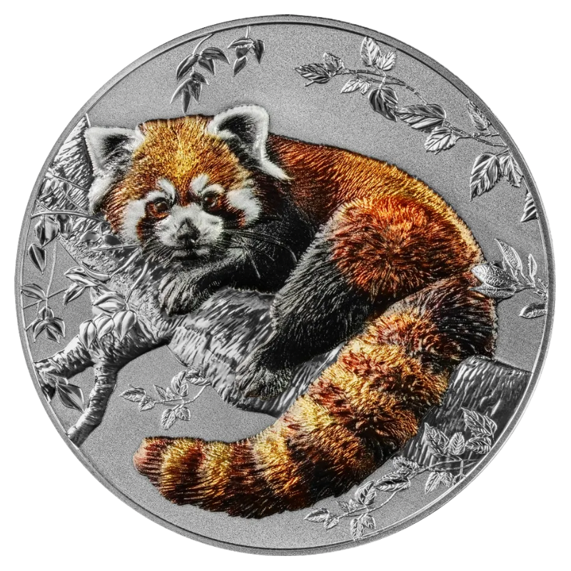 Representatives Of The Species – Red Panda Silver Coin HR 2 Oz 2025 ...